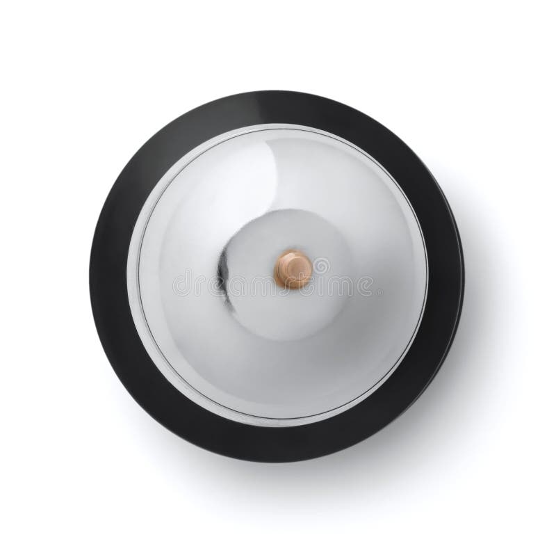 Top View of Service Desk Bell Stock Photo - Image of hotel, flat: 211596088