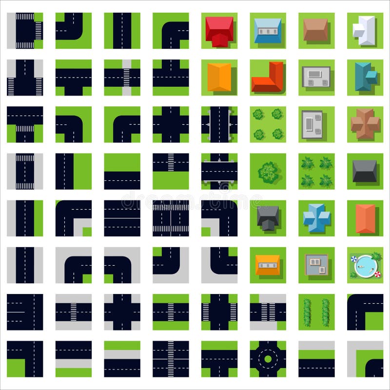 Pathway Vector Top View Stock Illustrations – 525 Pathway Vector Top ...