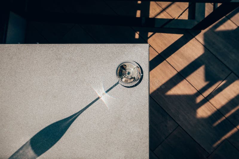 Top View of Shadow on a Table Stock Image - Image of table, shadow ...