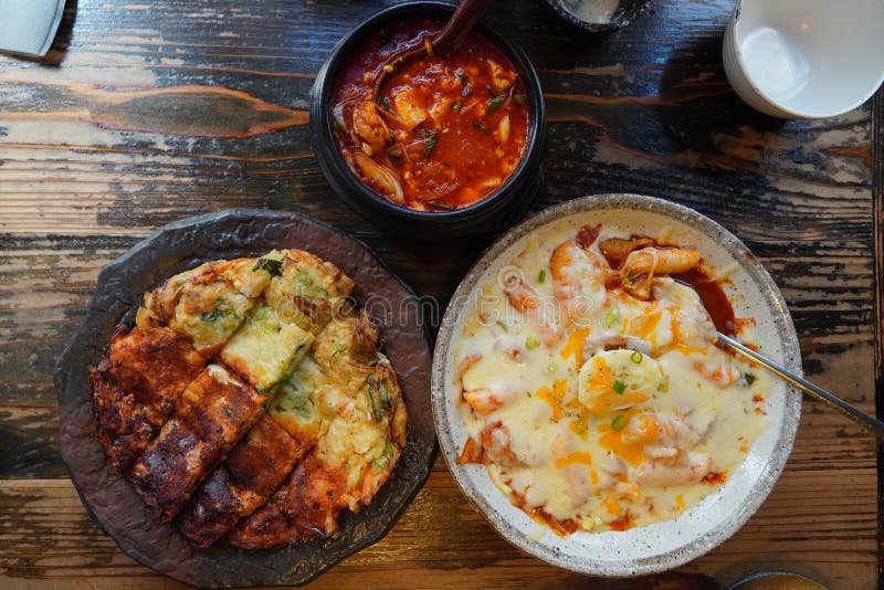 Top View Shot of a Dinner Table in a Restaurant Stock Photo - Image of ...