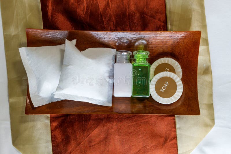 Top view of shower set stock image. Image of relax, relaxation - 54205013