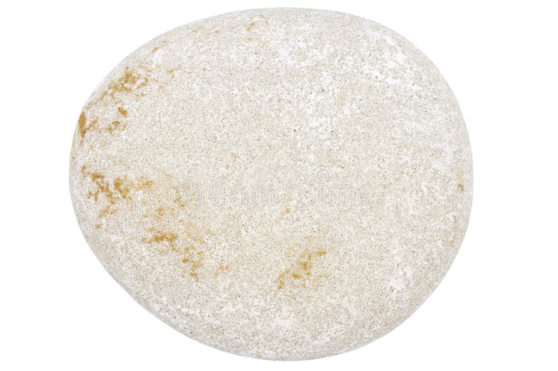 Top View of Single Gray Pebble Stock Photo - Image of geology, rock ...