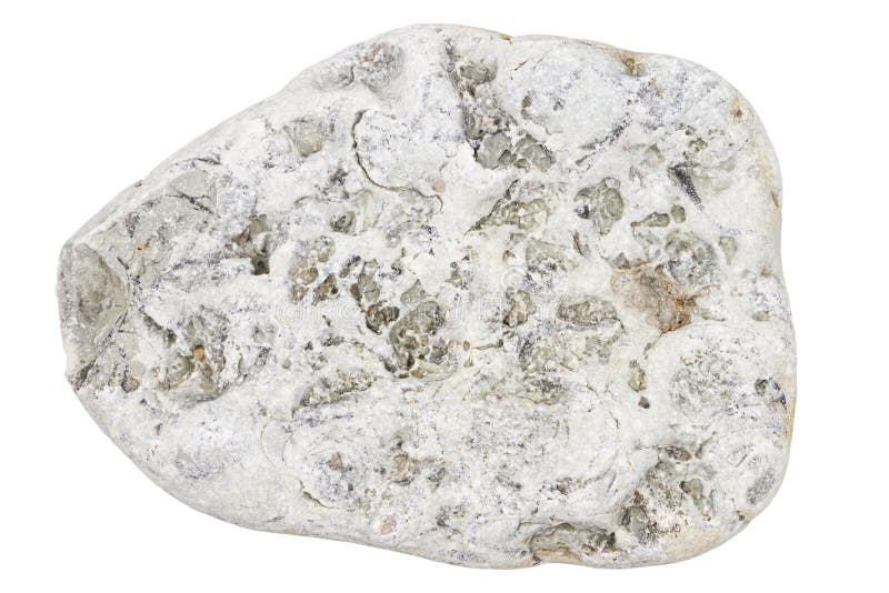 Top View of Single Gray Pebble Stock Photo - Image of geology, rock ...