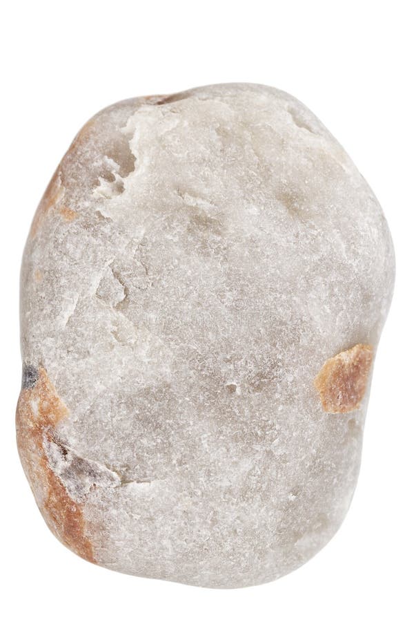 Top View of Single Gray Pebble Stock Image - Image of natural, pebble ...