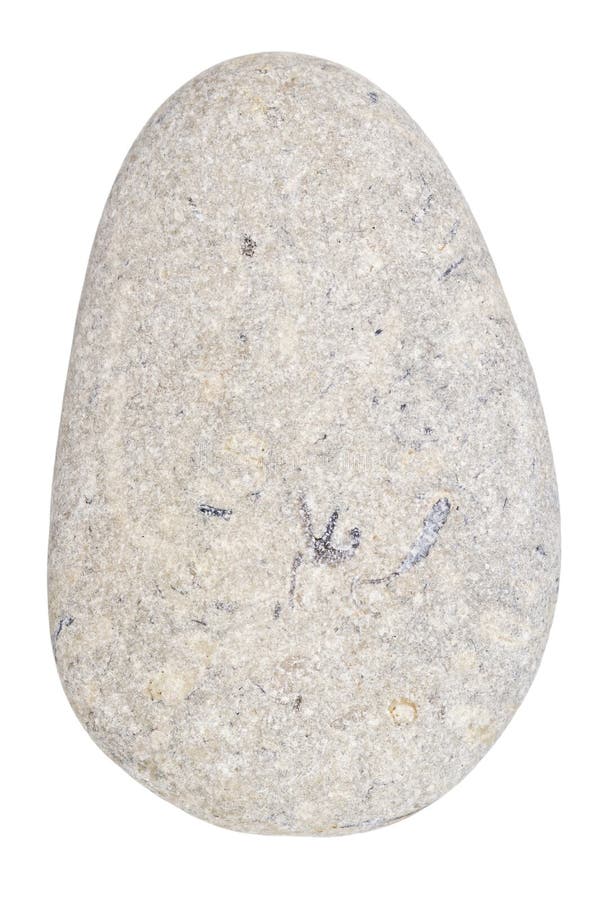 Top View of Single Red Pebble Stock Image - Image of closeup, curve ...