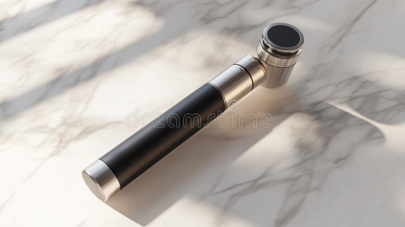 Top View of Sleek Diagnostic Tool on a Simple Surface Stock ...