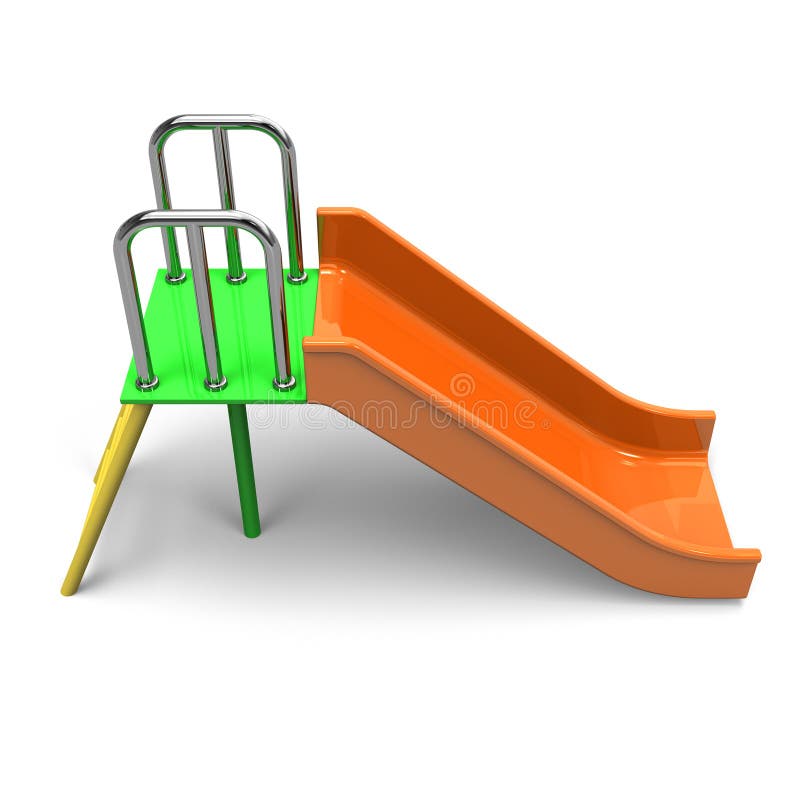 Top View of Slide stock illustration. Illustration of platform - 42458848