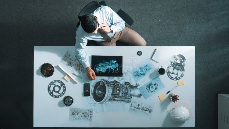 Smart Engineer Team Working Together To Planning Building Construction ...