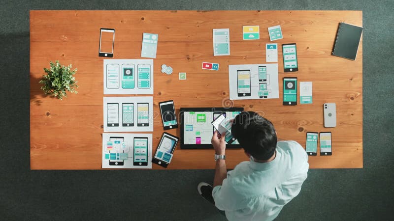 Top View of Smart Manager Choose or Select Icon for UX UI Design ...
