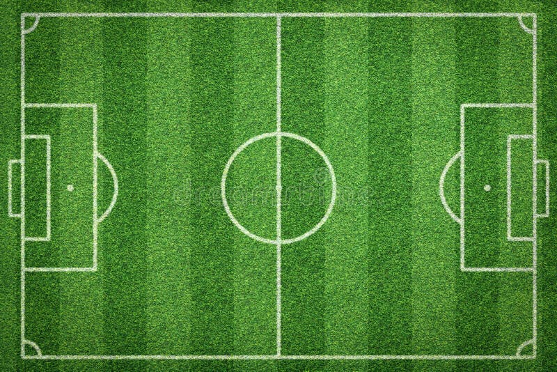 Top view of soccer field stock image. Image of clean - 84246649