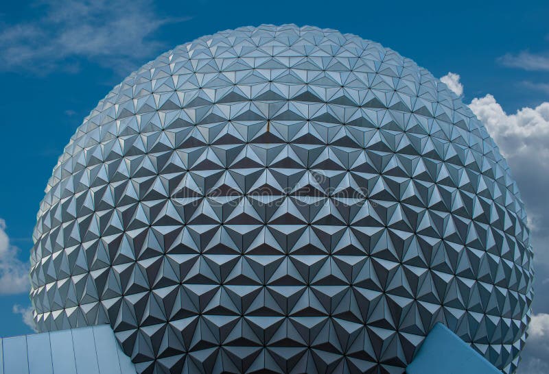 Top View of Sphere at Epcot 3 Editorial Photography - Image of disney ...