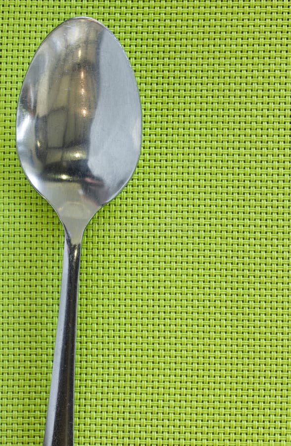 Top view of spoon stock image. Image of dishware, board - 112676277