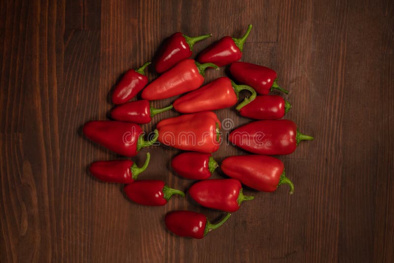 Stack Red Pointy Peppers Stock Photos - Free & Royalty-Free Stock ...