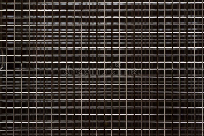 Top View Stainless Steel Grate, Background Pattern.. Stock Photo ...