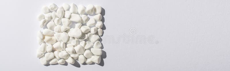 Top View of Stones Arranged in Stock Image - Image of wellbeing, square ...