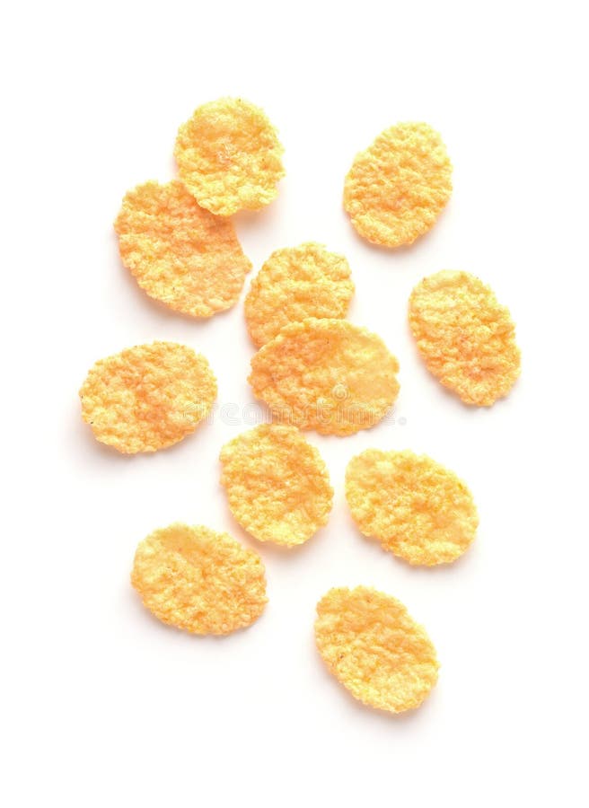 Top View of Sugar Free Corn Flakes Stock Photo - Image of heap, crispy ...