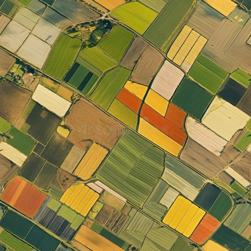 Farmer Field Generated Seamless Texture Stock Photos - Free & Royalty ...
