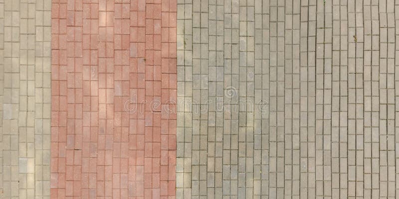 Top View of Surface of Paving Slabs and Pedestrian Footpath Stock Image ...