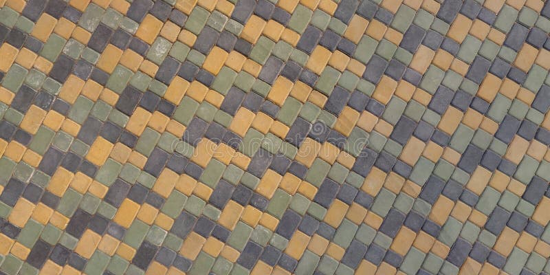 Top View of Surface of Paving Slabs and Pedestrian Footpath Stock Photo ...