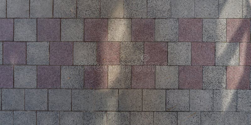 Top View of Surface of Paving Slabs and Pedestrian Footpath Stock Image ...