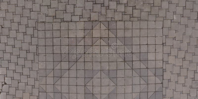 Top View of the Surface of a Pedestrian Path with Paving Slabs Stock ...