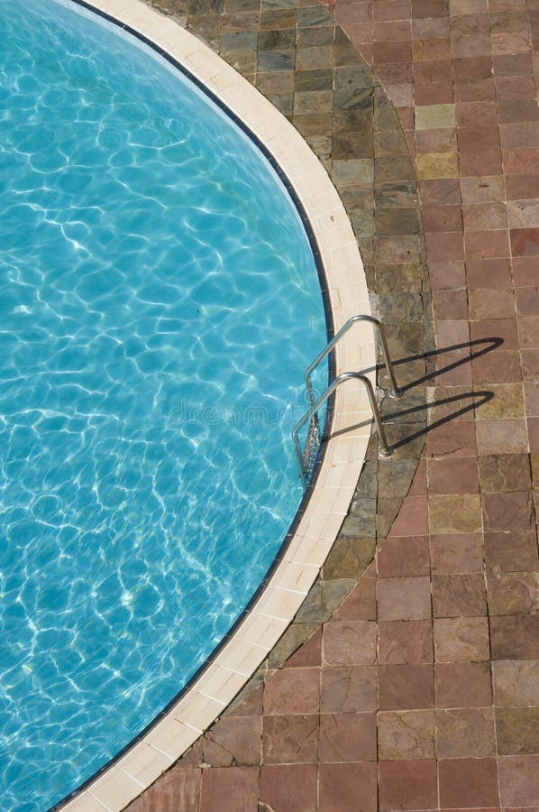 Top View of a Swimming Pool Stock Photo - Image of holiday, summer ...
