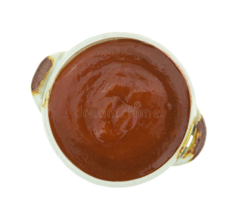 Top View of Taco Sauce in a Small Bowl Stock Photo - Image of green ...