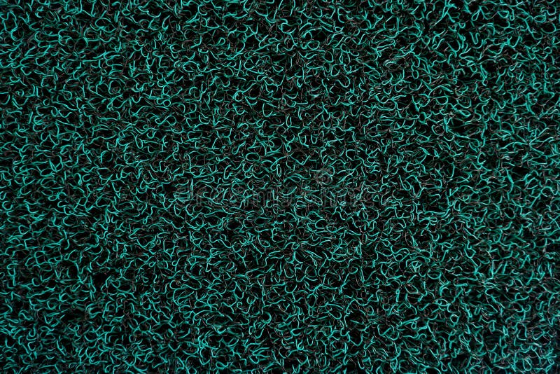 The Texture of the Foot Mat is Made of Light Blue Plastic Rubber Stock ...