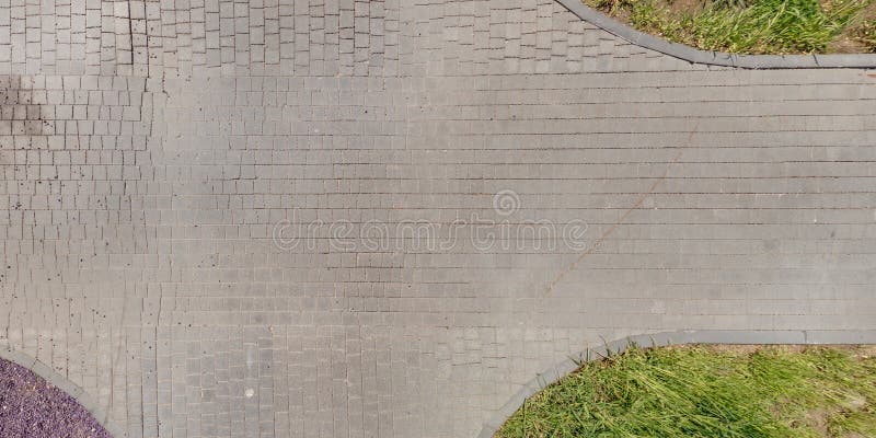 Top View of the Texture of Paving Slabs on Pedestrian Path Stock ...