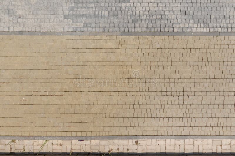 Top View of the Texture of Paving Slabs on Pedestrian Path Stock Photo ...