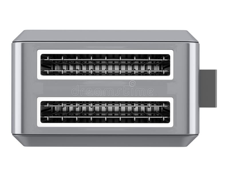 Top View Of Toaster Isolated On White Royalty Free Stock Images - Image ...