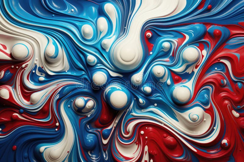 Top View of Toothpaste Squeezed Out in a Swirling Pattern Stock Photo ...