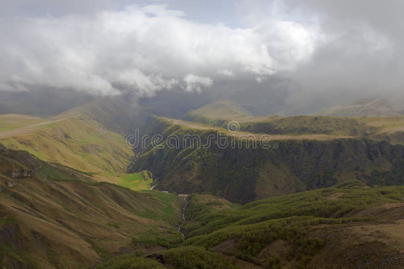 Top View on the Tract Gil-su Stock Photo - Image of cloud, peace: 50600654