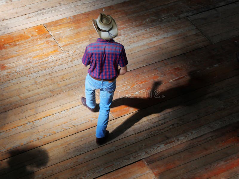 Top View of a Traditional Western Folk Dancing Under the Music Stock ...