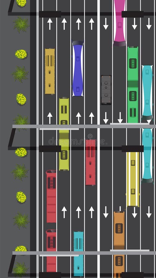 Multiple Lane Stock Illustrations – 2,575 Multiple Lane Stock ...