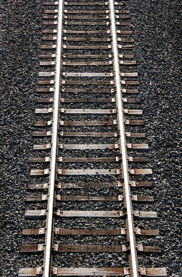 Top View of a Train Track in Wilmington, Delaware, U.S Stock Photo ...
