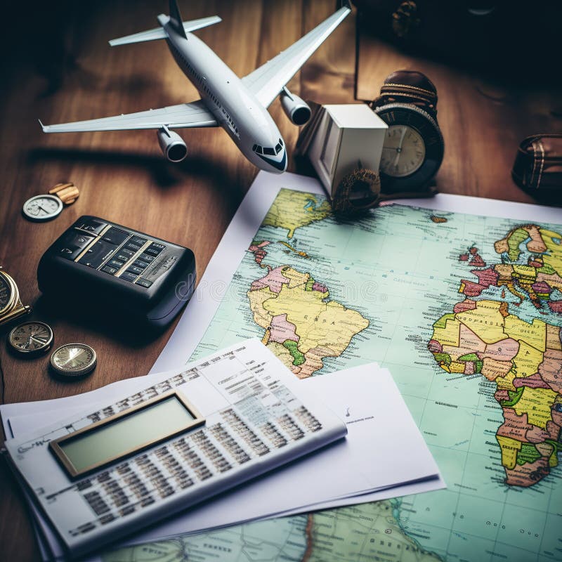 Top View of Travel Insurance Application Form First Class Boarding ...