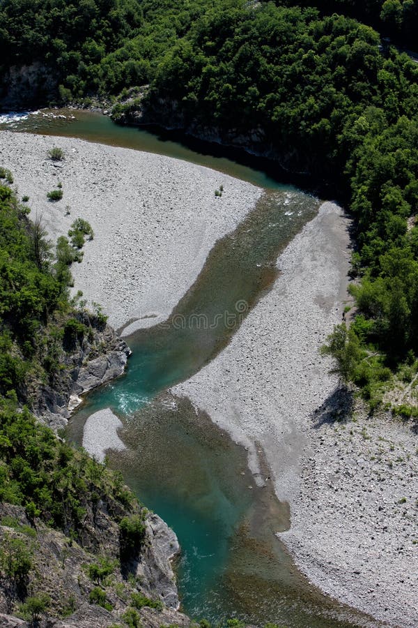 Trebbia river stock photo. Image of landscape, rocks - 56322440