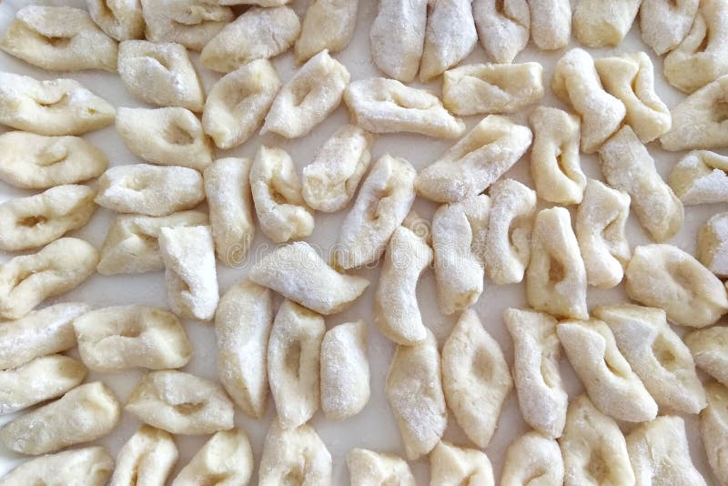 Top View of Unbaked Pastries Stock Image - Image of food, white: 257445295