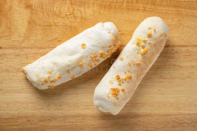 Uncooked cheese beef rolls stock image. Image of delicious - 276958887