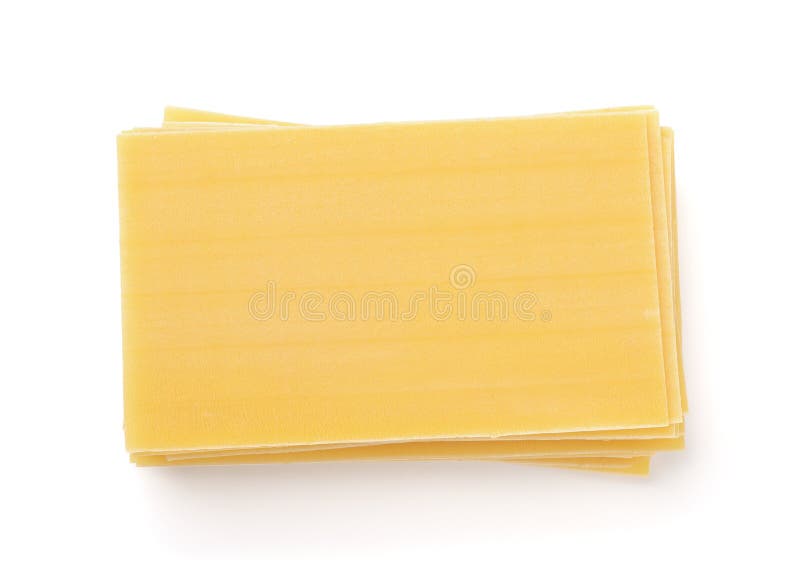 Top View of Uncooked Lasagna Sheets Stock Photo - Image of meal ...