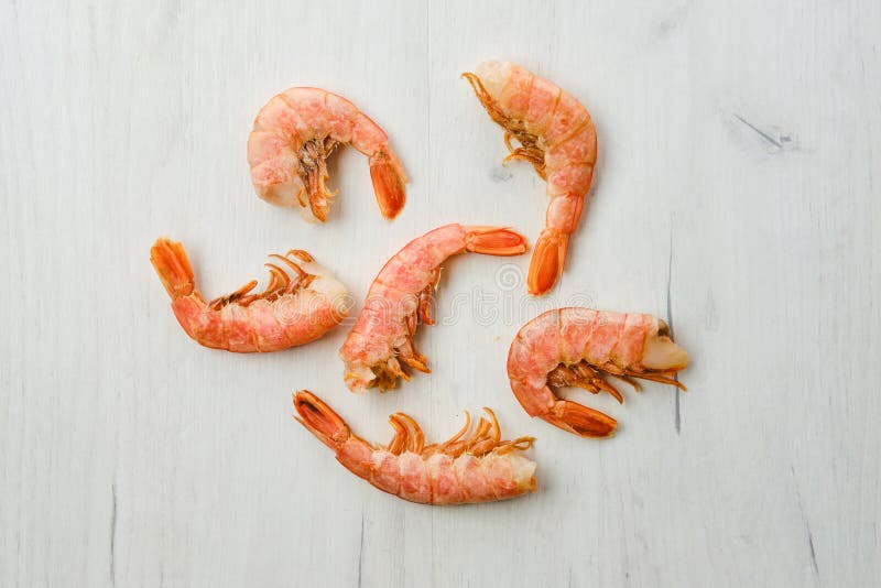 Top View of Unpeeled Shrimp Stock Image - Image of market, prepared ...
