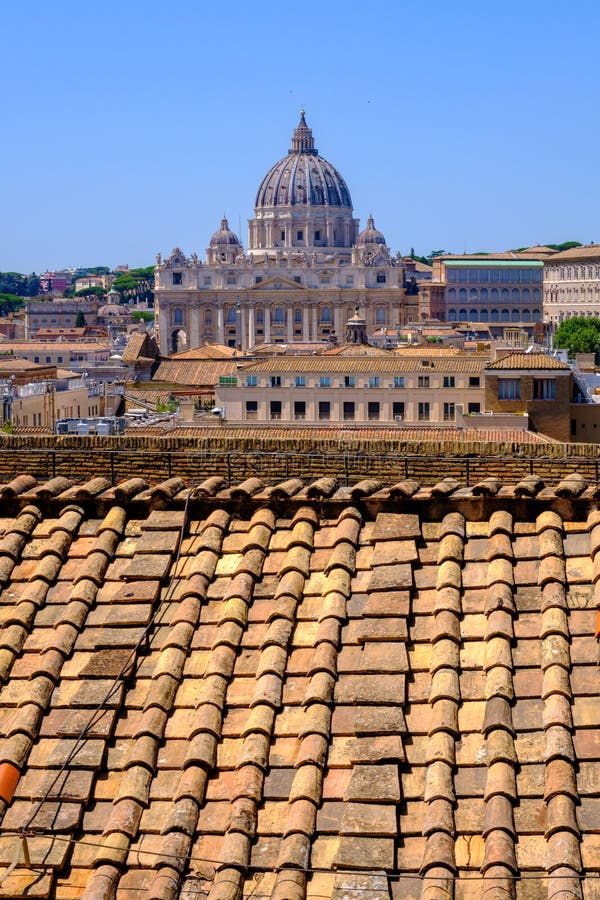 Top View of Vatican and St Peter Basilica Editorial Photography - Image ...
