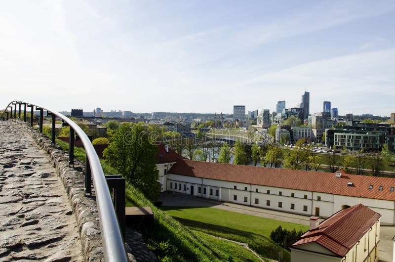 View of Vilnius, Lithuania stock image. Image of vilnius - 106393217