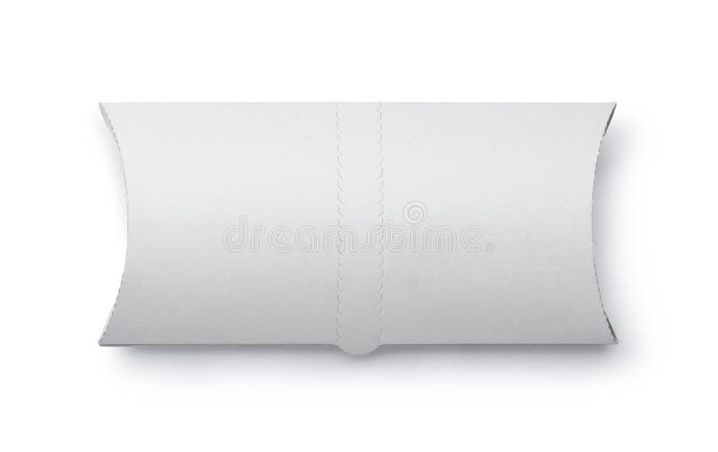 Top View of White Blank Doner Kebab Paper Packaging Stock Photo - Image ...
