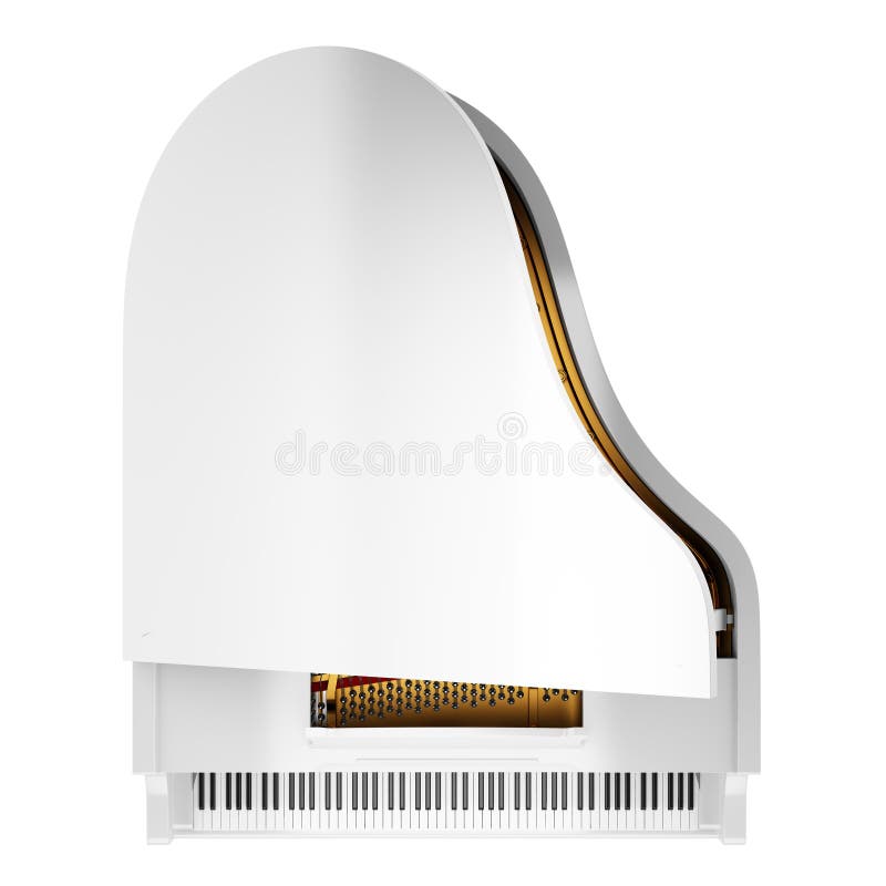 Grand Piano Top View Stock Illustrations – 658 Grand Piano Top View ...