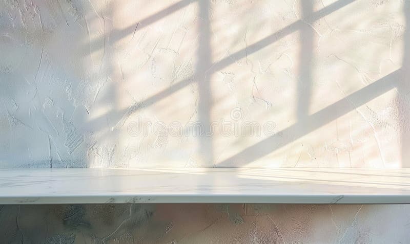 Top View of a White Laminate Countertop Stock Photo - Image of surface ...