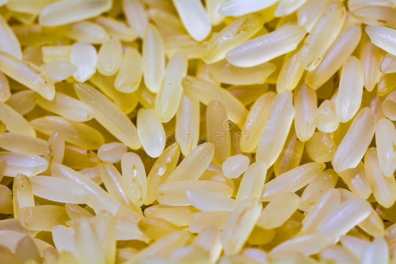 Top View on White Rice Grains Stock Image - Image of meal, abstract ...