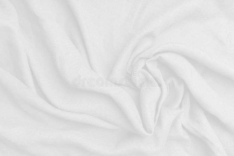 Top View of White Texture Cloth Background. the White Fabric Pattern ...