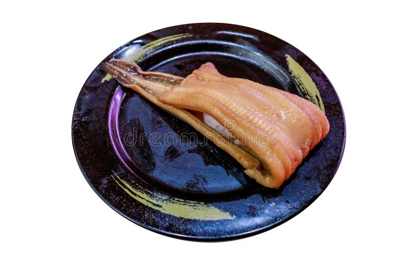 Top View of Whole Boiled Conger Eel with Rice, Focus Selective Stock ...